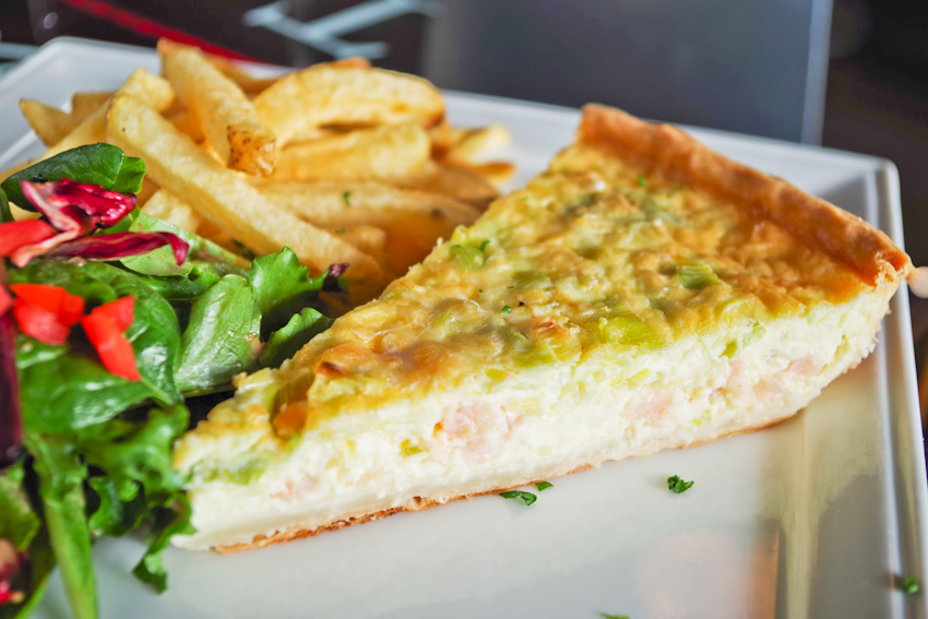 Flaky French Quiche in Mount Pleasant, Vancouver – Lunch – The French Table